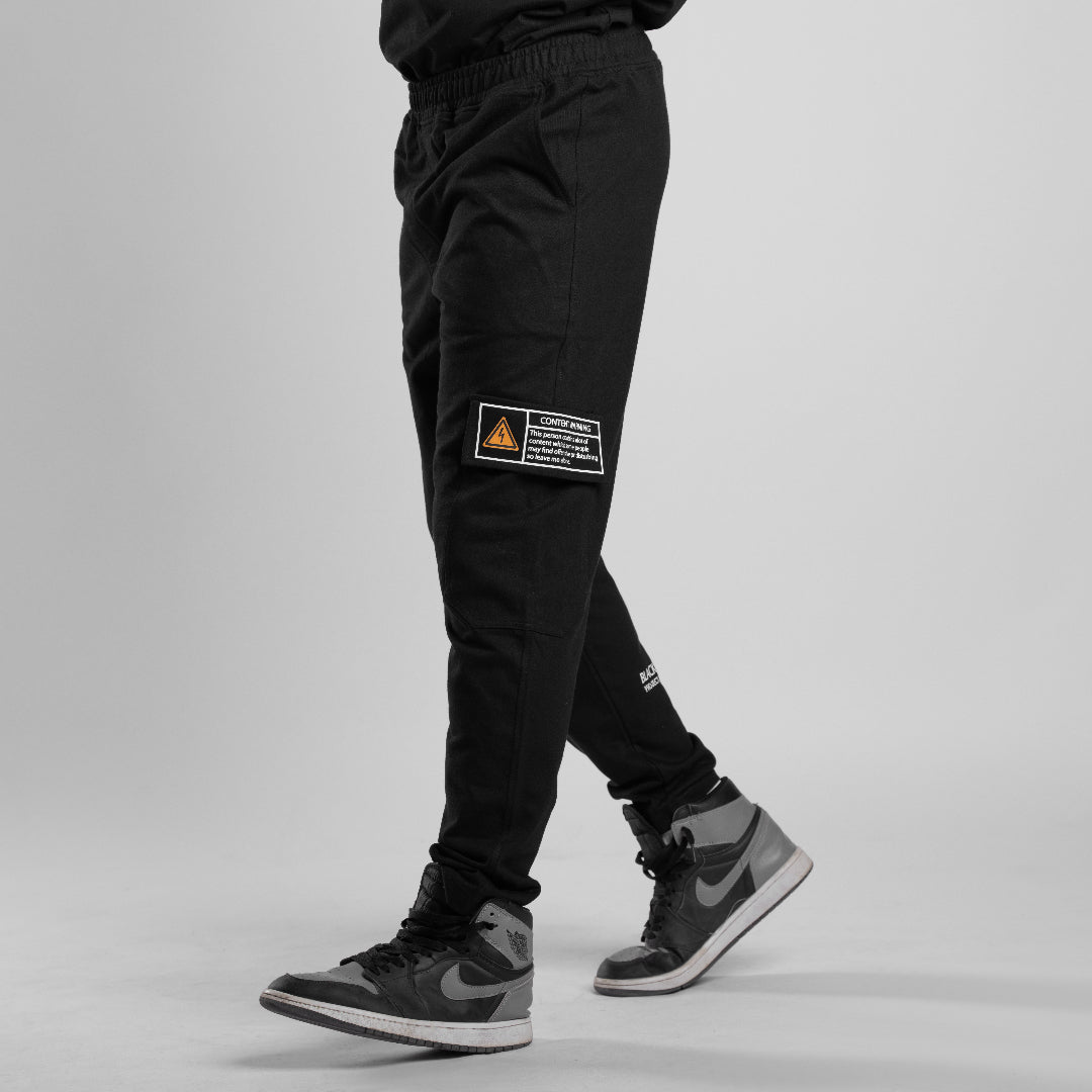 warning sweatpants – Blackedition